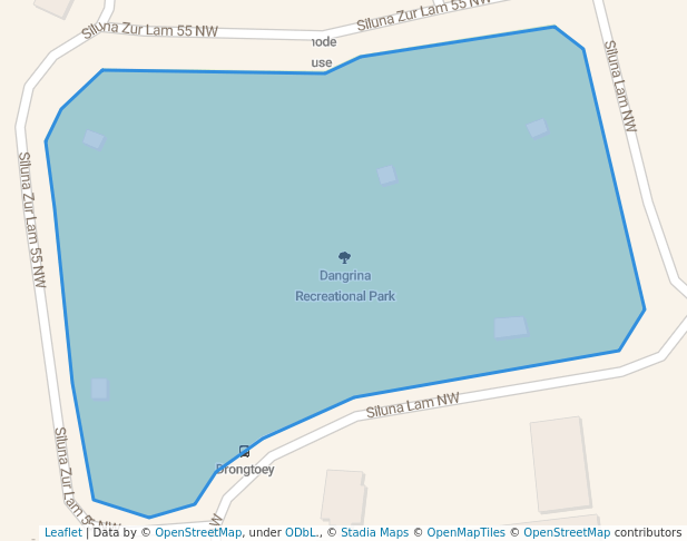 Dangrina Park in Dechencholing | Map and Routes