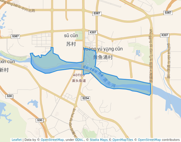 虎头山公园 in Hui Zhou Shi | Map and Routes