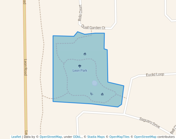 Leon Park in Winchester | Map and Routes