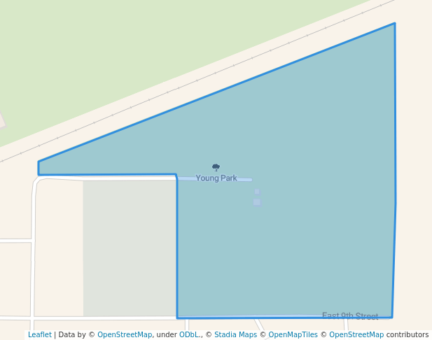 Young Park in Colby | Map and Routes