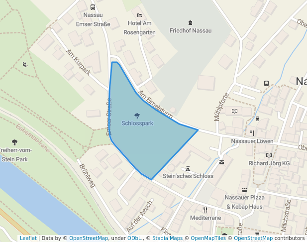 Schlosspark in Nassau | Map and Routes