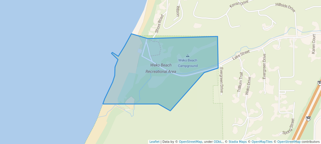 Bridgman Michigan City Map