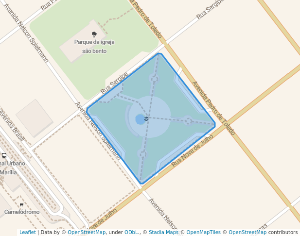 Praça Maria Izabel in Marília | Map and Routes
