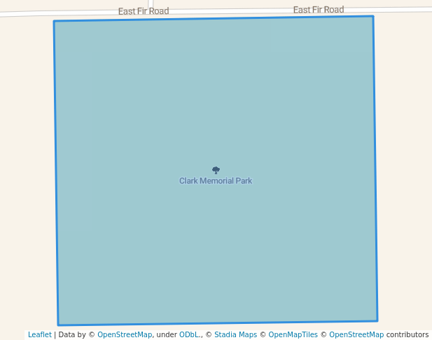 Clark Memorial Park in Harrison | Map and Routes