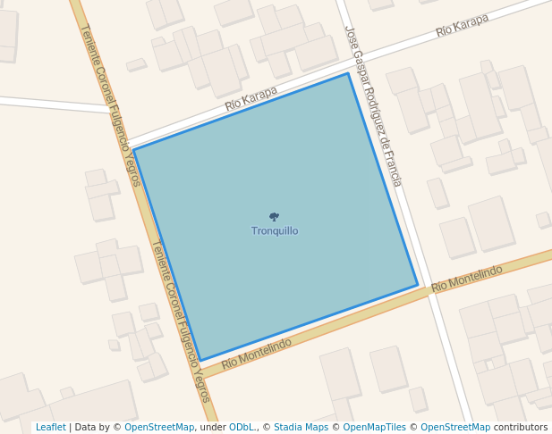 Tronquillo in Lambaré | Map and Routes