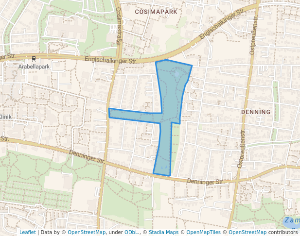 Denninger Anger in München | Map and Routes