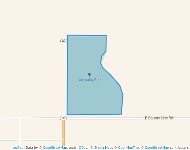 Abernathy Park in Hollis | Map and Routes