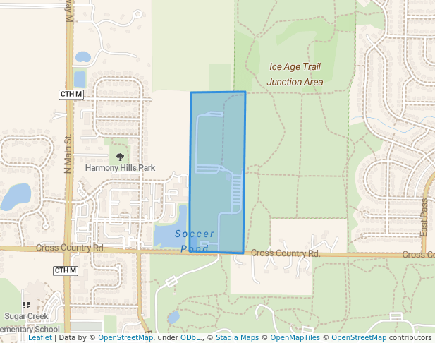 Reddan Soccer Park in Verona | Map and Routes