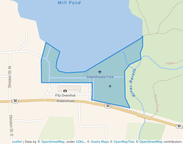 Satterthwaite Park in Tecumseh | Map and Routes