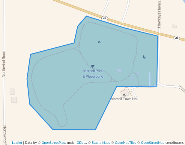 Marcell Park & Playground in Marcell | Map and Routes
