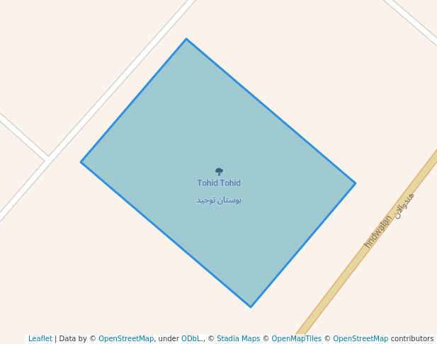 Tohid Tohid in Hendevalan | Map and Routes