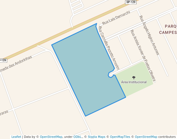 Sistema de Lazer Luís Eduardo Toledo de Oliveira in Boituva | Map and ...