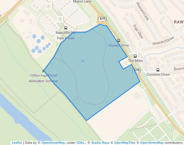Rawcliffe Bar Country Park in Rawcliffe | Map and Routes