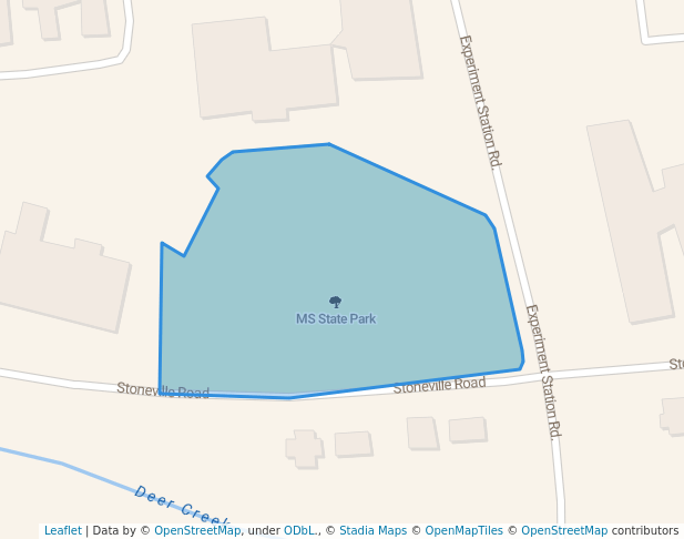 MS State Park in Leland | Map and Routes