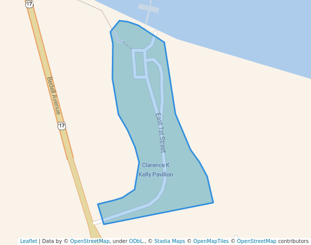 Satilla River Waterfront Park in Woodbine | Map and Routes