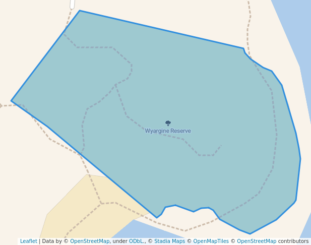 Wyargine Reserve in Mosman | Map and Routes