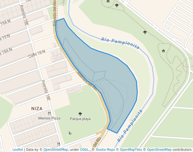 Parque Playa in Cúcuta | Map and Routes