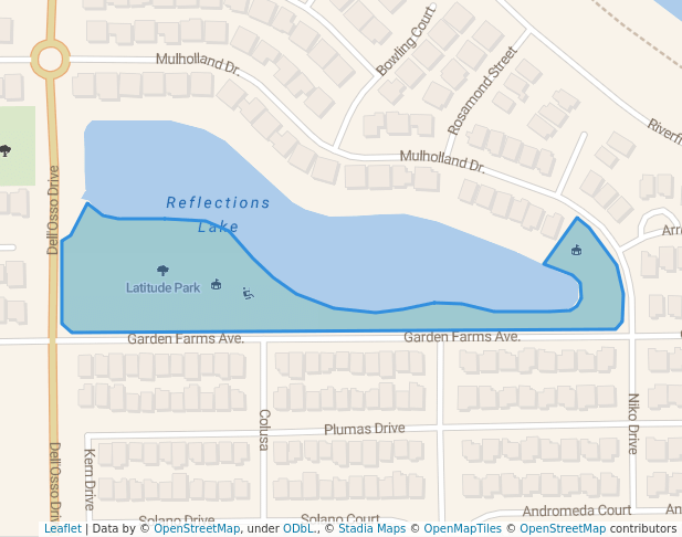 Latitude Park in Lathrop | Map and Routes