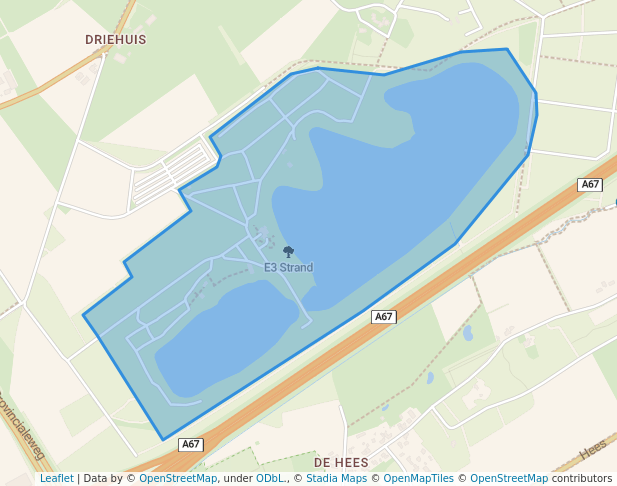 E3 Strand in Eersel | Map and Routes