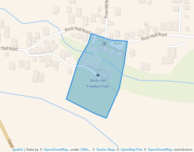 Rock Hall Freedom Park in Rock Hall | Map and Routes