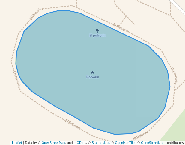 Polvorin in La Cruz | Map and Routes