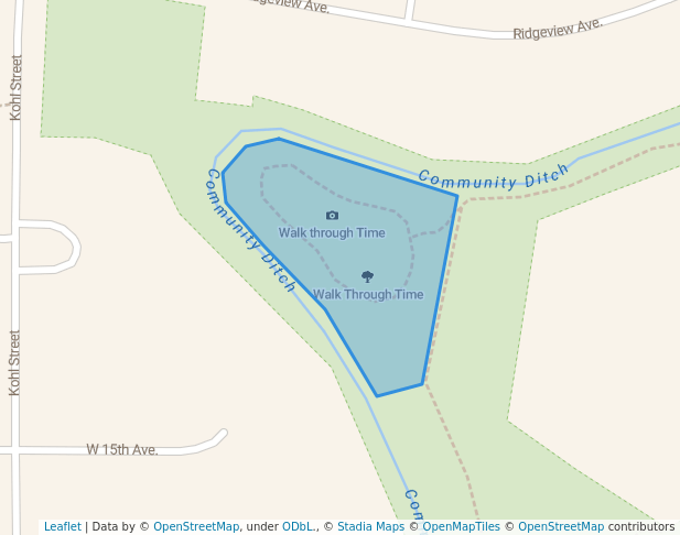 Walk Through Time in Broomfield | Map and Routes