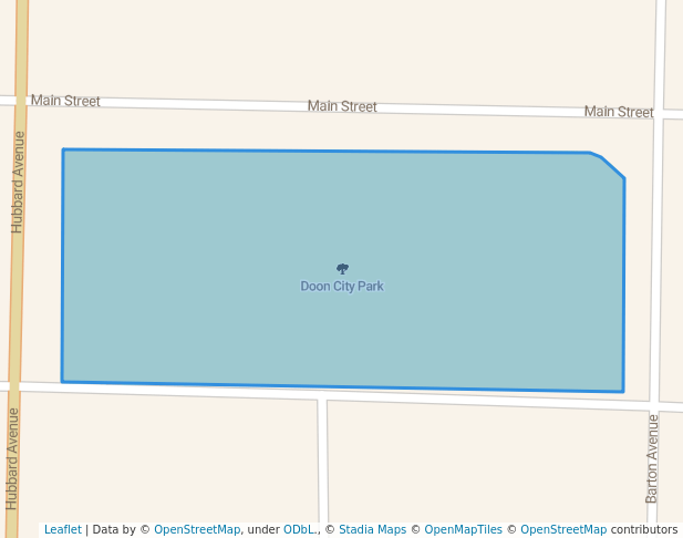 Doon City Park in Doon | Map and Routes