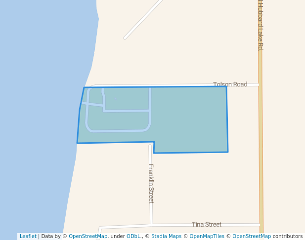 East Bay Hubbard Lake Boating Access Site in Spruce | Map and Routes