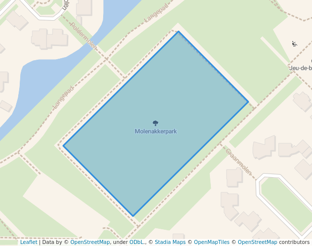 Molenakkerpark in Weert | Map and Routes