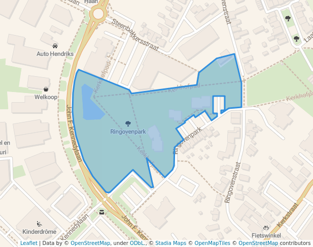 Ringovenpark in Panningen | Map and Routes