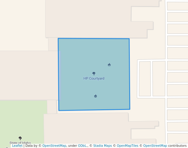 HP Courtyard in Boise | Map and Routes