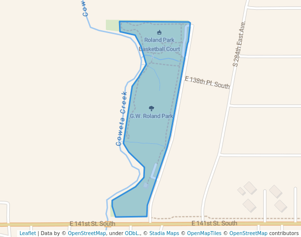 Roland Park in Coweta | Map and Routes