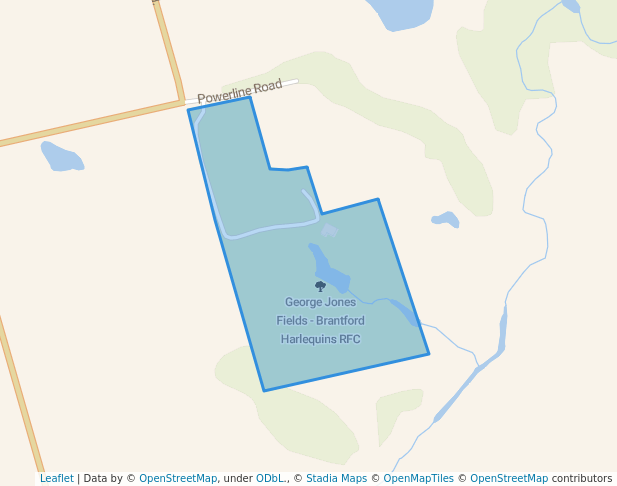 George Jones Fields - Brantford Harlequins RFC in Brantford | Map and ...