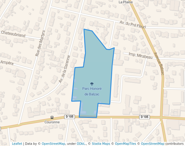 Parc Honoré de Balzac in Villeparisis | Map and Routes