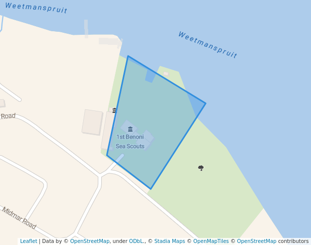 1st Benoni Sea Scouts/9th Benoni Scouts in Benoni | Map and Routes