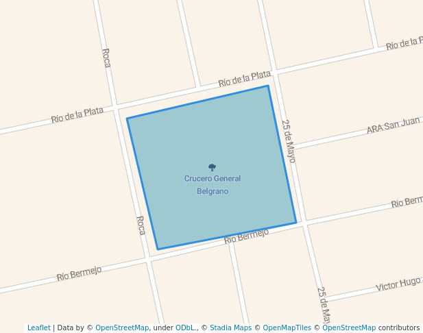 Crucero General Belgrano in Punta Alta | Map and Routes