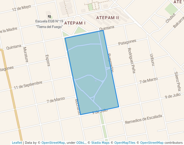 Parque San Martín in Punta Alta | Map and Routes