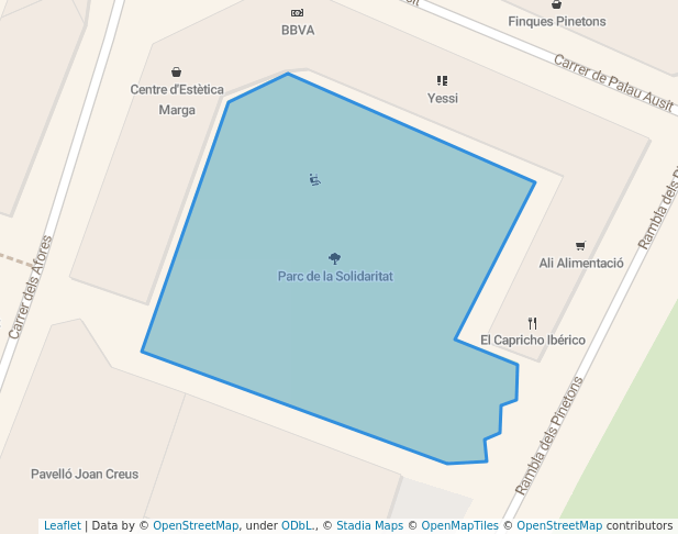 Parc de la Solidaritat in Ripollet | Map and Routes