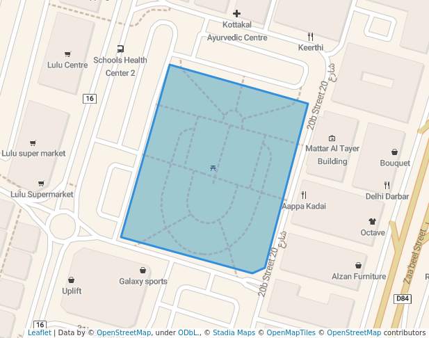 Karama Park in Dubai | Map and Routes