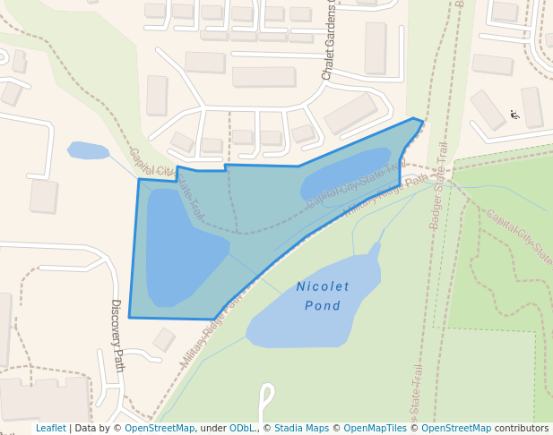 Arrowhead Park in Fitchburg | Map and Routes