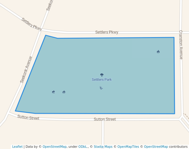 Settlers Park in Elgin | Map and Routes