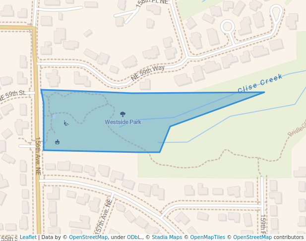 Westside Park in Redmond | Map and Routes