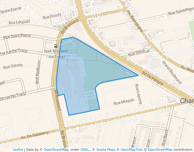 Parc Gilles-Villeneuve in Chambly | Map and Routes