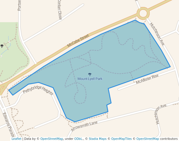 Mount Lyell Park in Mosman Park | Map and Routes