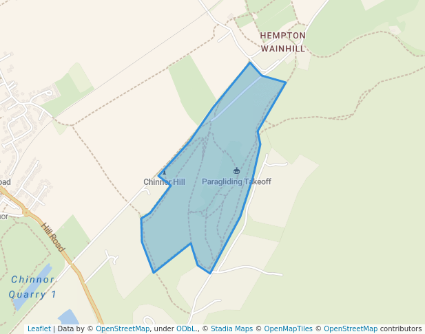 Chinnor Hill Nature Reserve in Chinnor | Map and Routes