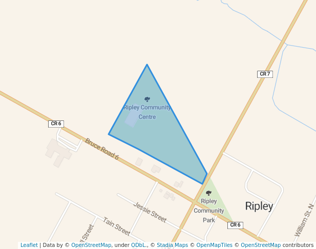 Ripley Community Centre in Ripley | Map and Routes
