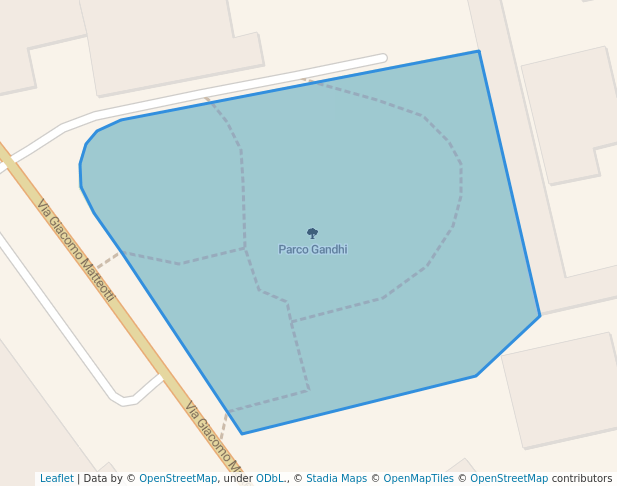Parco Gandhi in Bareggio | Map and Routes