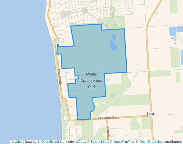 Aldinga Scrub Conservation Park in Aldinga Beach | Map and Routes