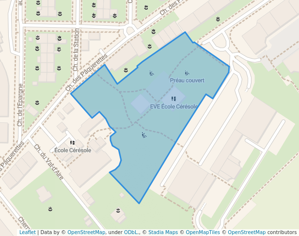 Parc Cérésole in Petit-Lancy | Map and Routes