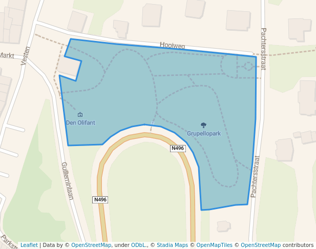 Grupellopark in Geraardsbergen | Map and Routes